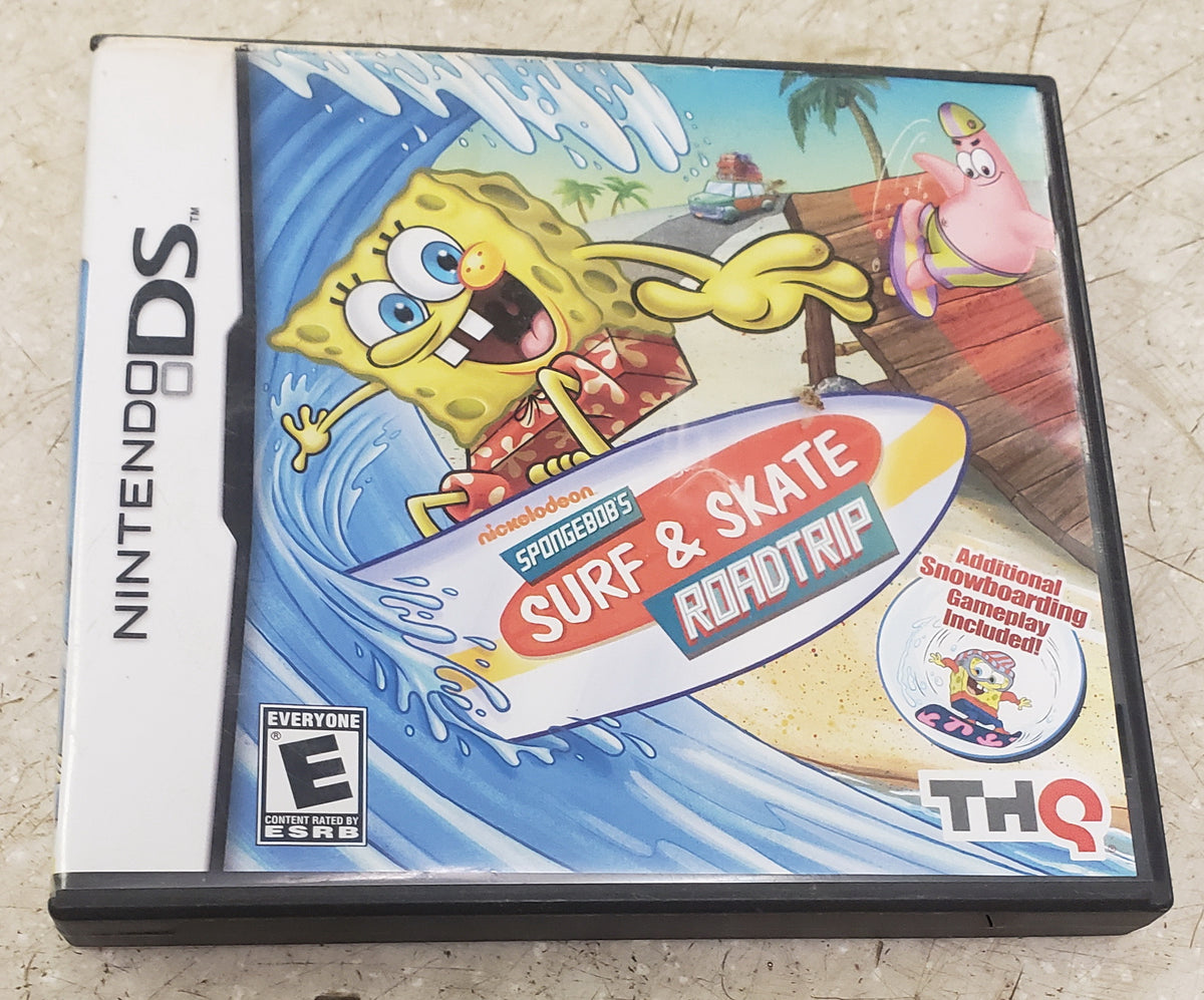 Spongebob Surf & Skate Roadtrip Nintendo DS Game – Buy & Sell Outlet