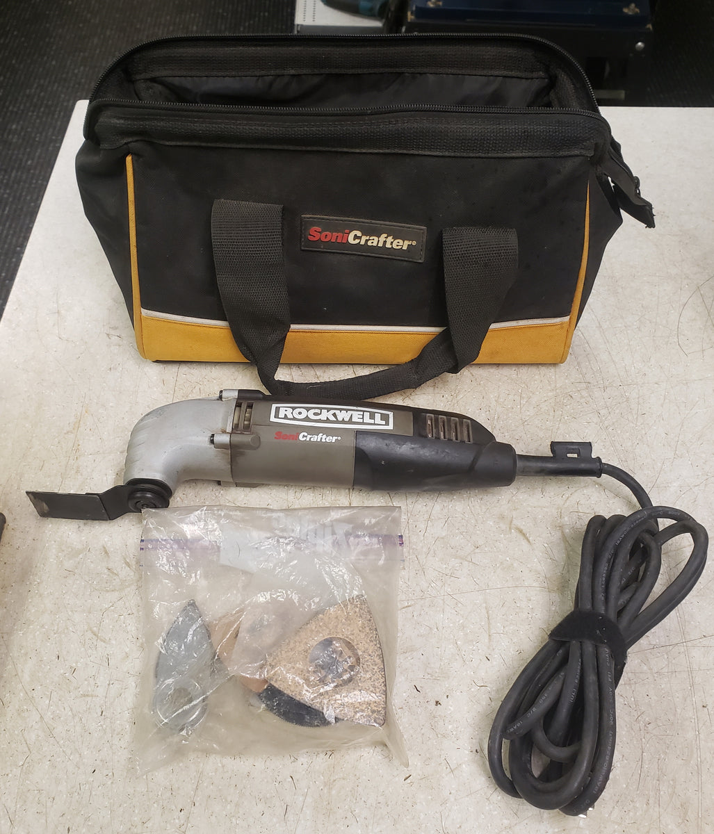 Rockwell RK5102K SoniCrafter Deluxe Oscillating Tool Kit – Buy & Sell ...