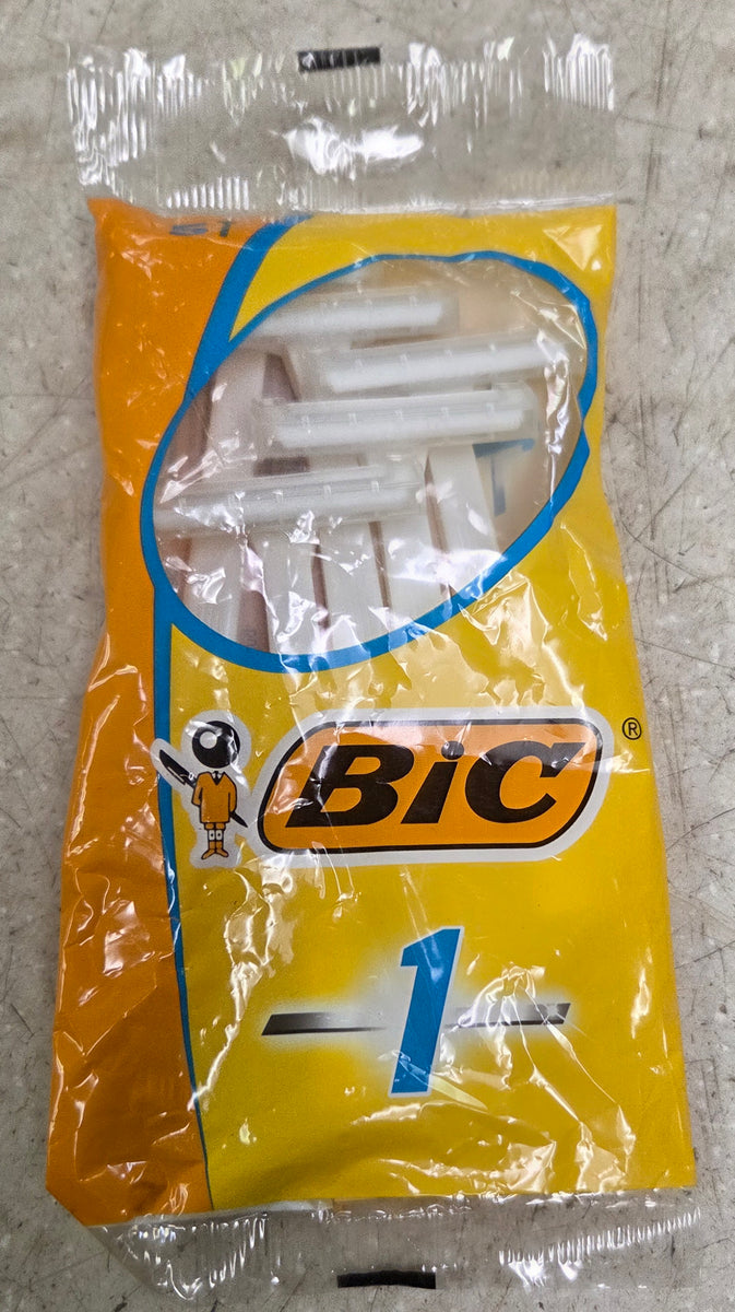 Bic 5-Pack Single Blade Disposable Razors – Buy & Sell Outlet