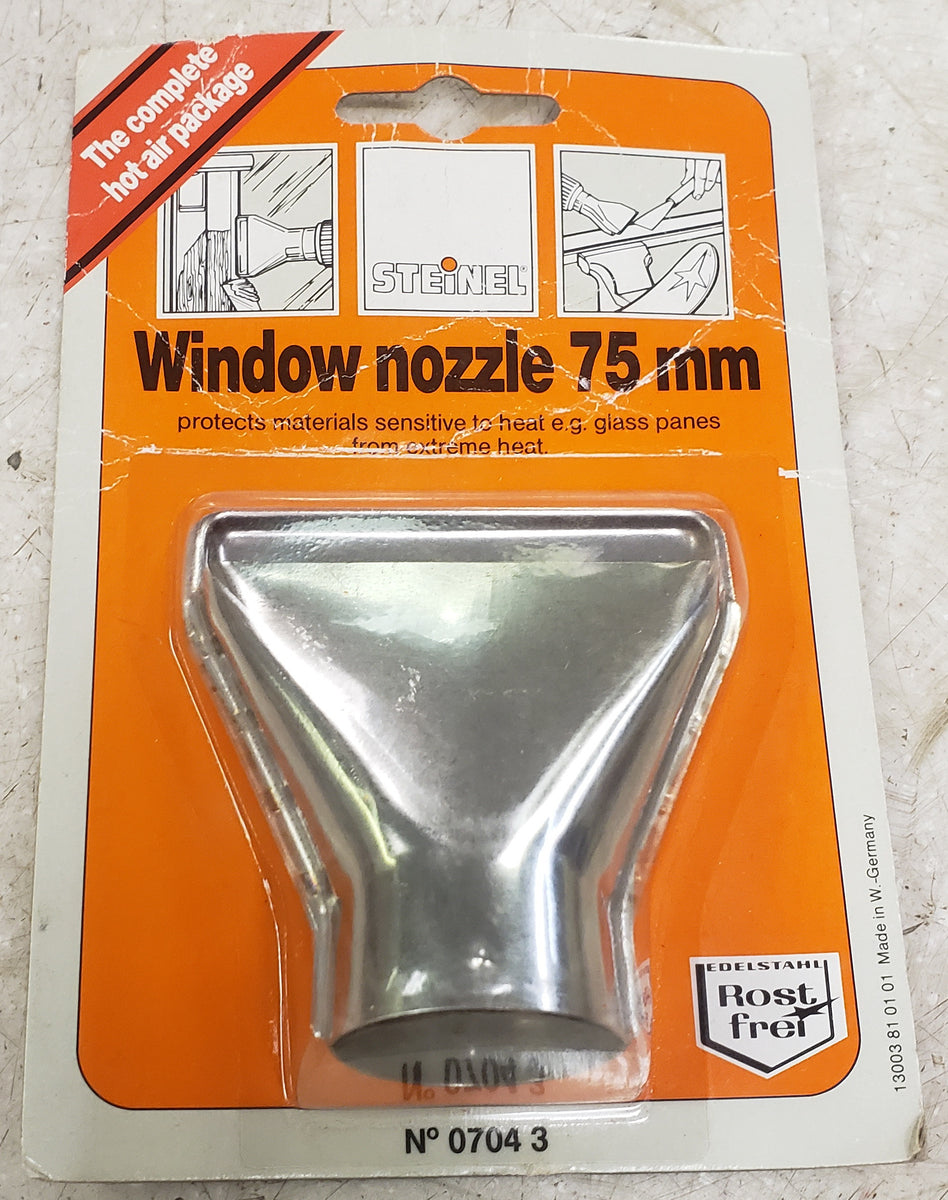 Steinel 07043 3" (75mm) Window Nozzle for Hot Air Gun – Buy & Sell Outlet