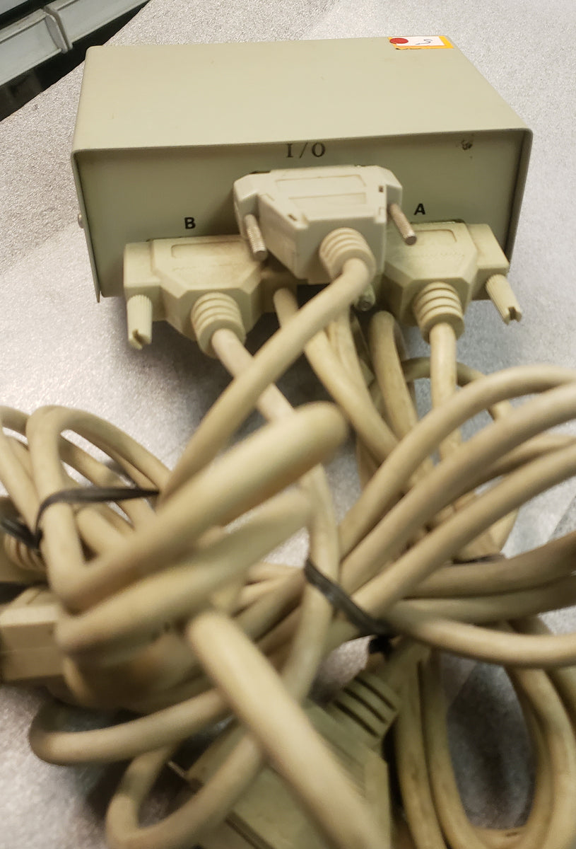 Data Transfer AB Switch with Cables – Buy & Sell Outlet